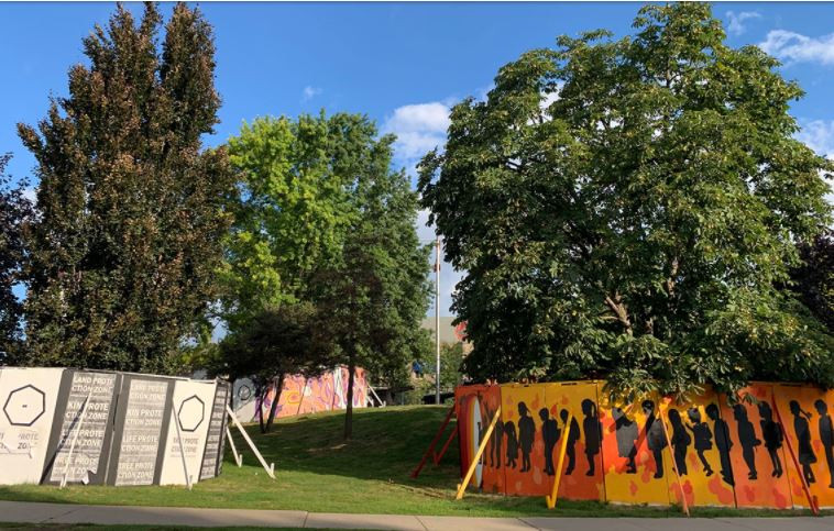 Tree Protection Zone (TPZ) project -Group exhibition Mural project on ...