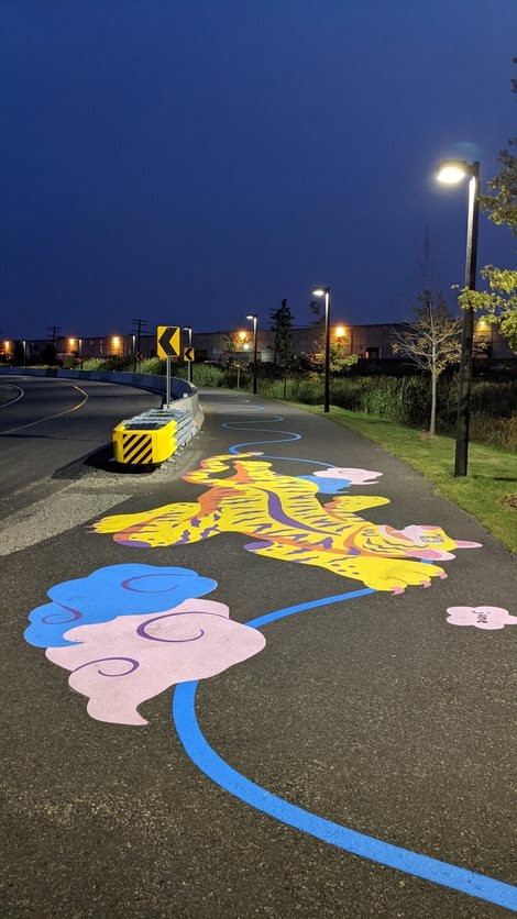 Painted Path - Project Commissioned by XOXO Downsview, Jieun June Kim ...